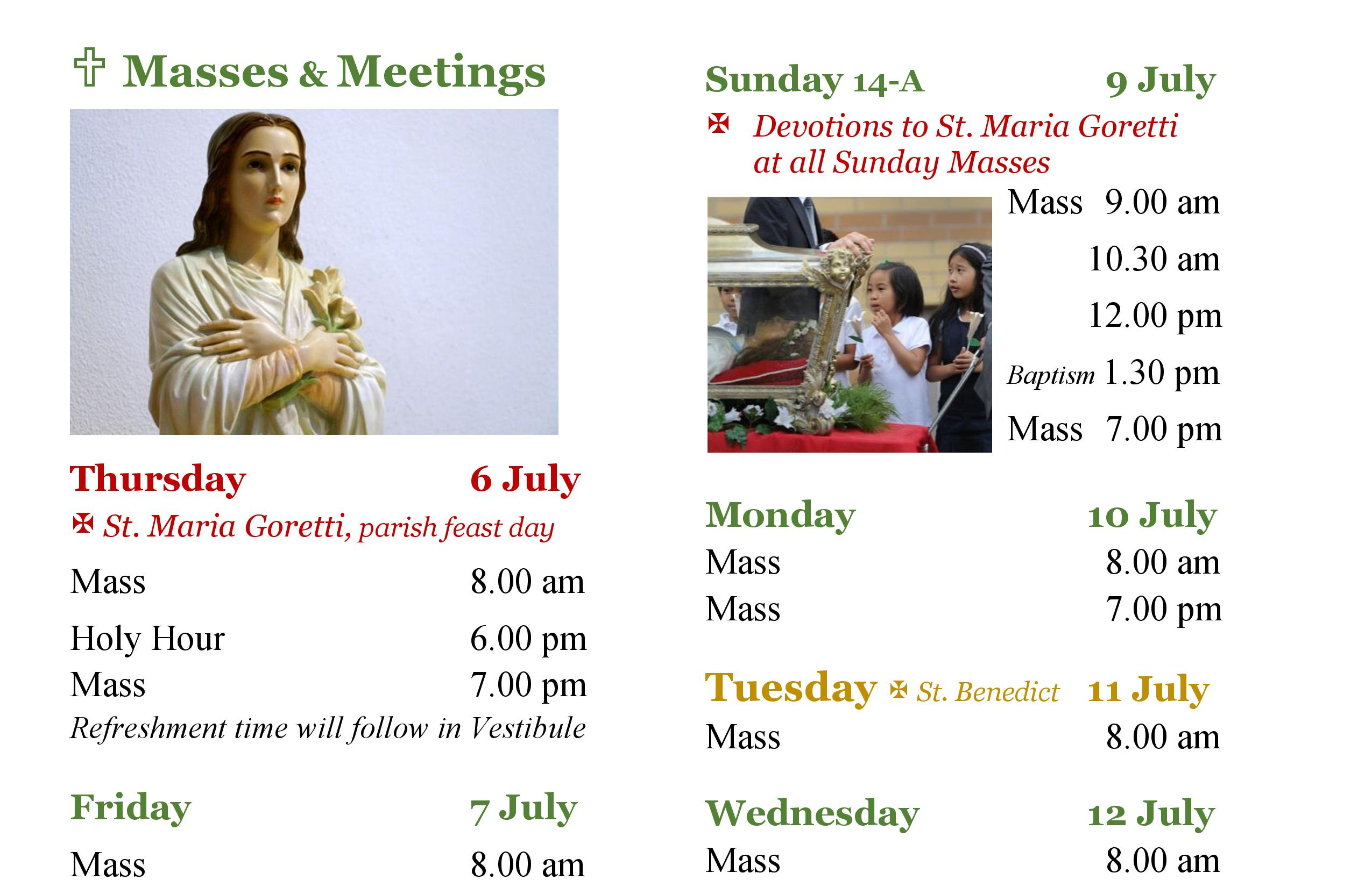 St. Maria Goretti Parish, Scarborough - St. Maria Goretti Parish ...